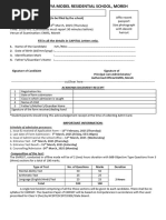 OMR Sheet Filling Guide for Students | PDF