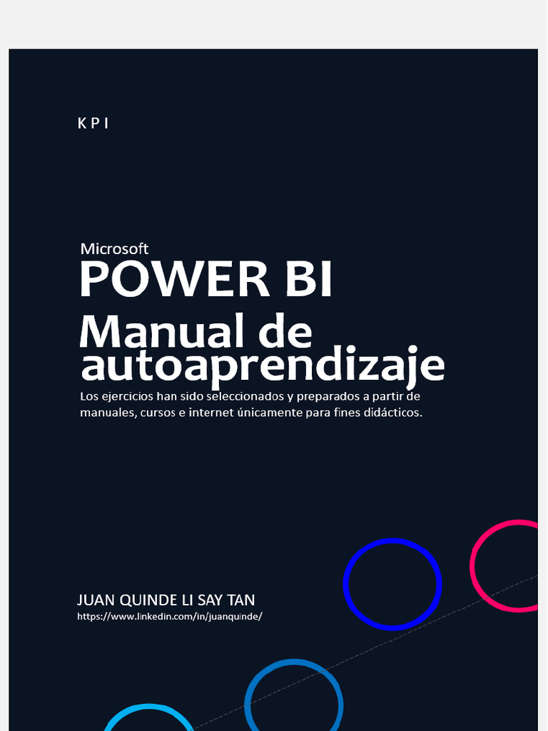 Manual de Autoaprendizaje de Power BI | PDF | Inteligencia de negocios ...