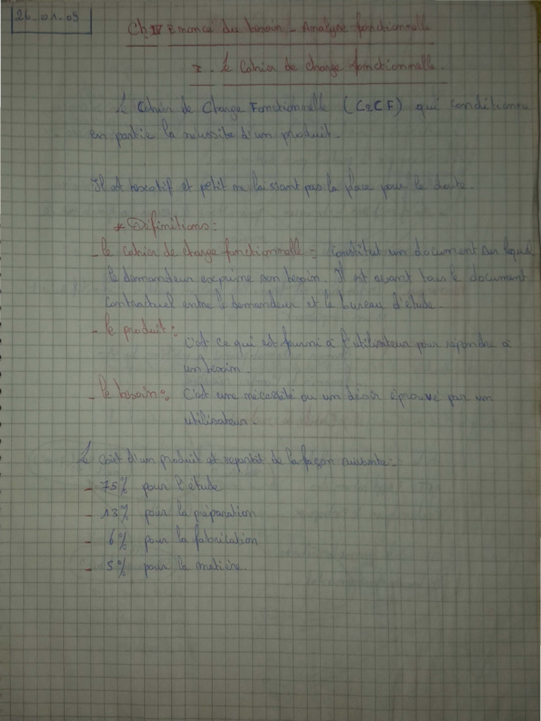 Analyse Fonctionnelle Dessin | PDF
