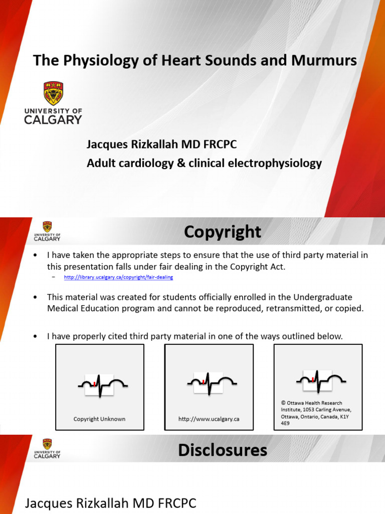 Heart Sounds and Murmurs Explained | PDF | Heart Valve | Diastole