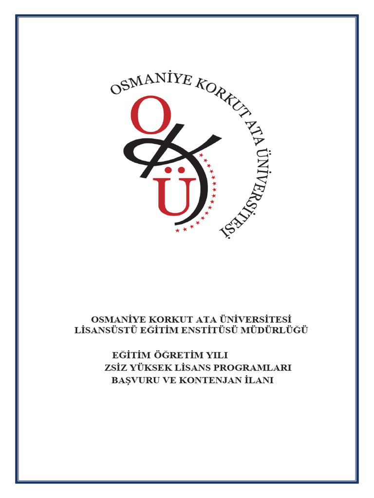 2024-2025 Bahar Yarıyılı Tezsiz YL İlanı (1) 06.12 | PDF