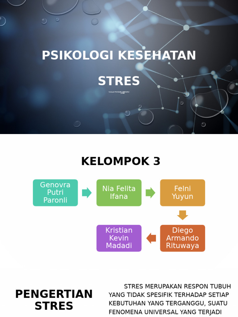 Dampak dan Penyebab Stres Psikologis | PDF