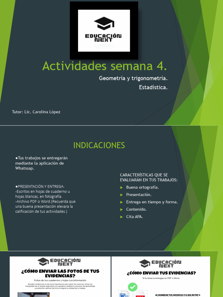 Actividades Semana 4 | PDF