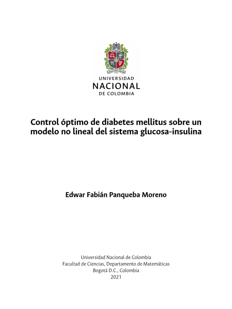 Control Optimo de Diabetes | PDF | Diabetes | Insulina