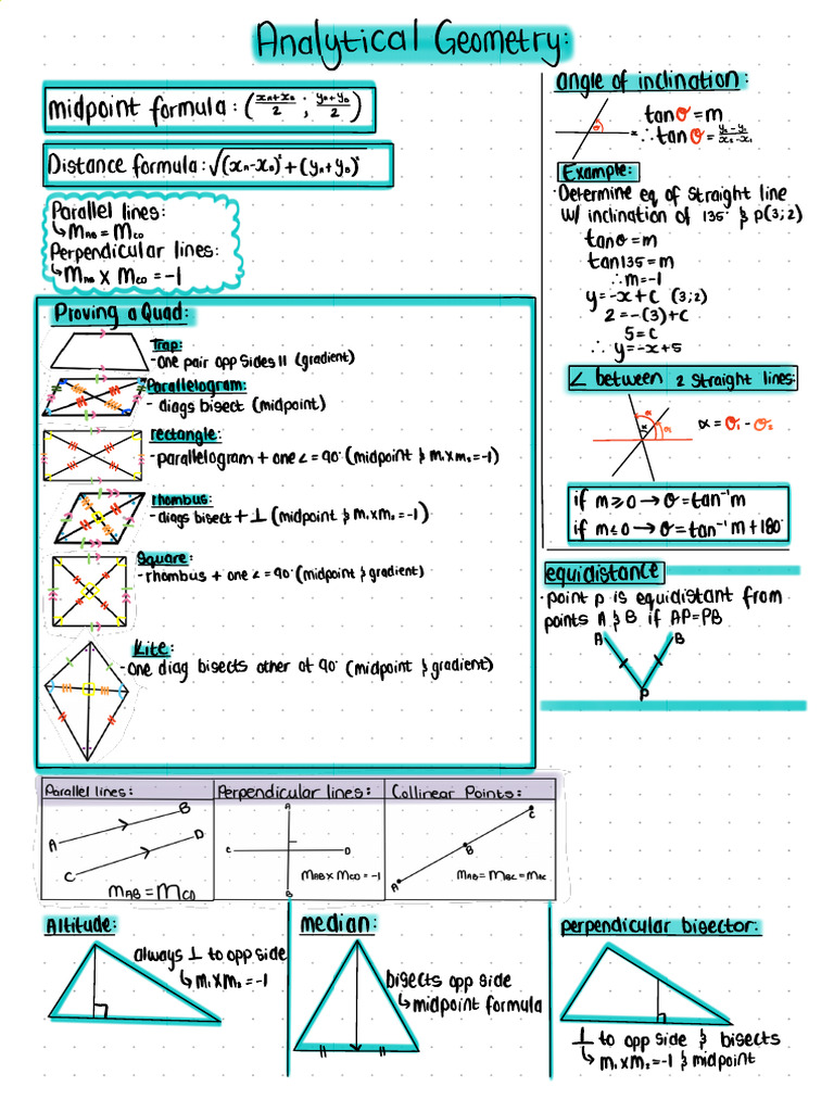 Analytical Geometry | PDF