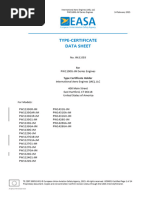 EASA-TCDS-E.013 (IM) Pratt and Whitney Canada PW545 Series Engines-02 ...