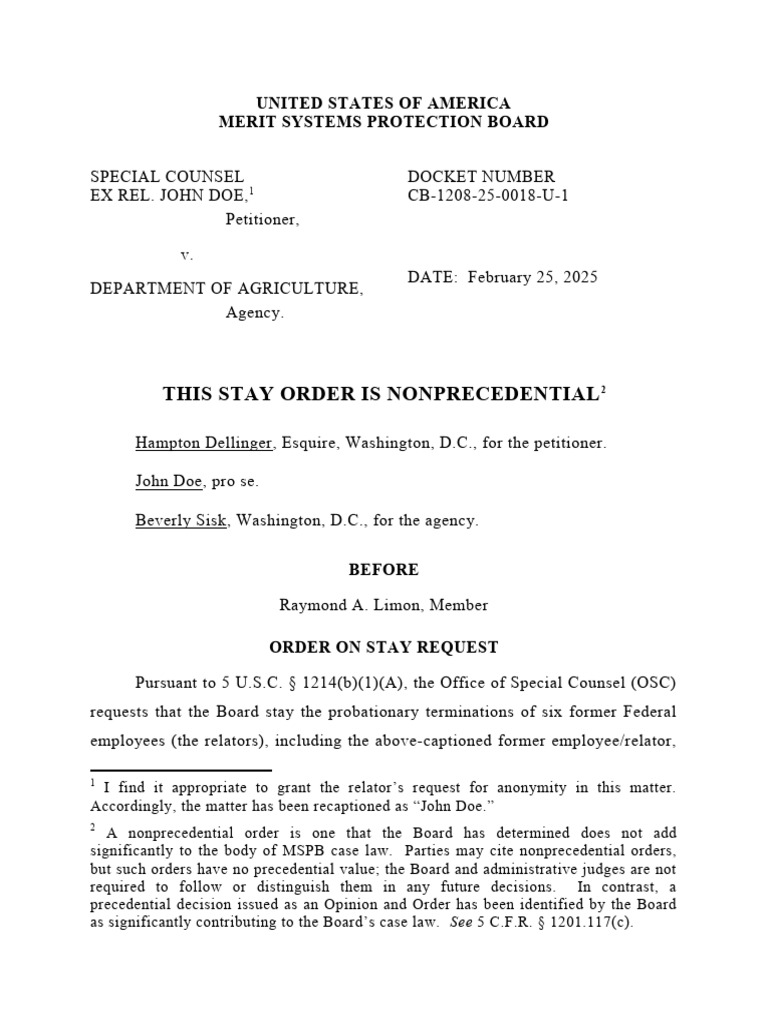 Ms PB Probationary Employees | PDF | Injunction | Federal Government Of ...