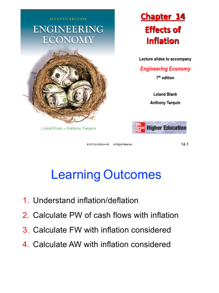 Inflation Effects on Engineering Economy | PDF | Inflation | Interest