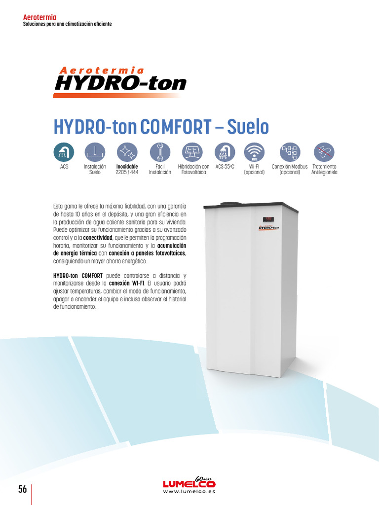 Hydro Ton Comfort | PDF