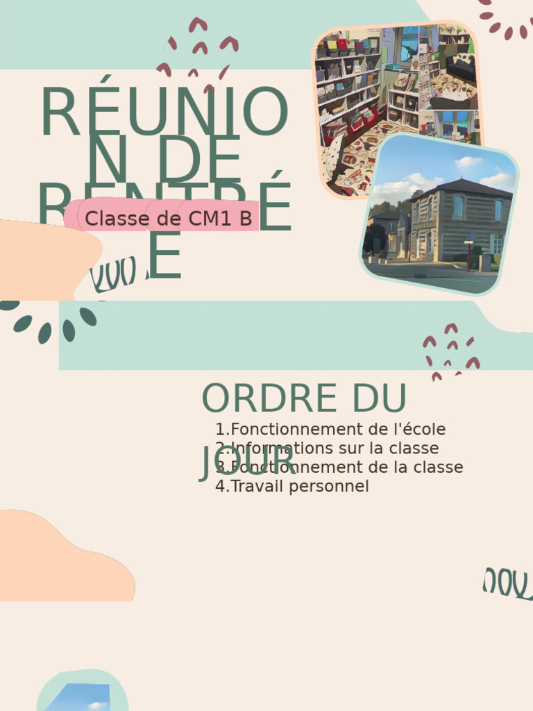 reunion-de-rentree- 2025 | PDF