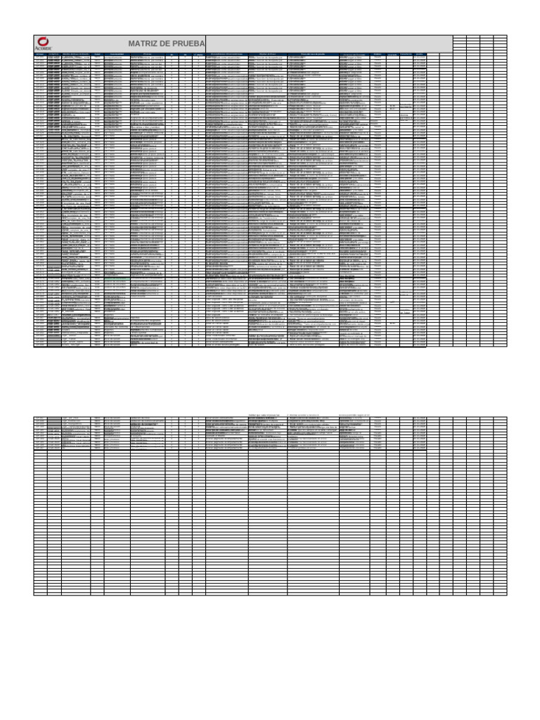 _Matriz de prueba IACC final | PDF | Software | Informática