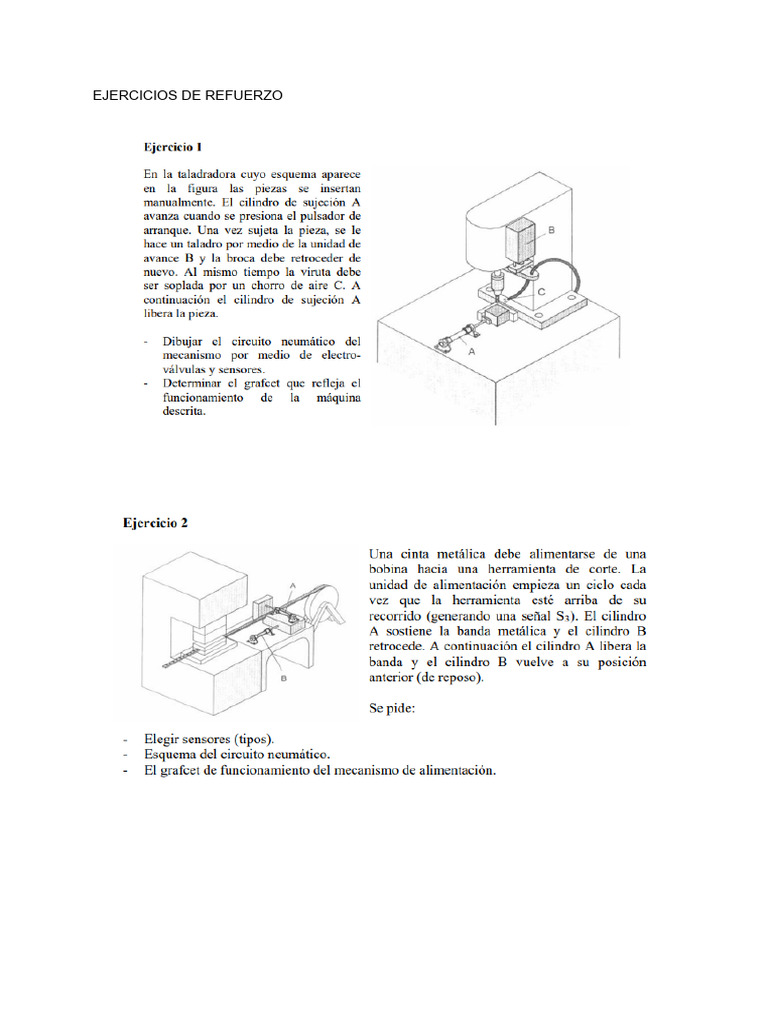 Ejercicios de Refuerzo | PDF