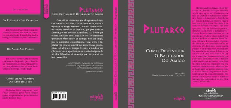Plutarco Como Distinguir o Bajulador Do | PDF | Plutarco | Amor