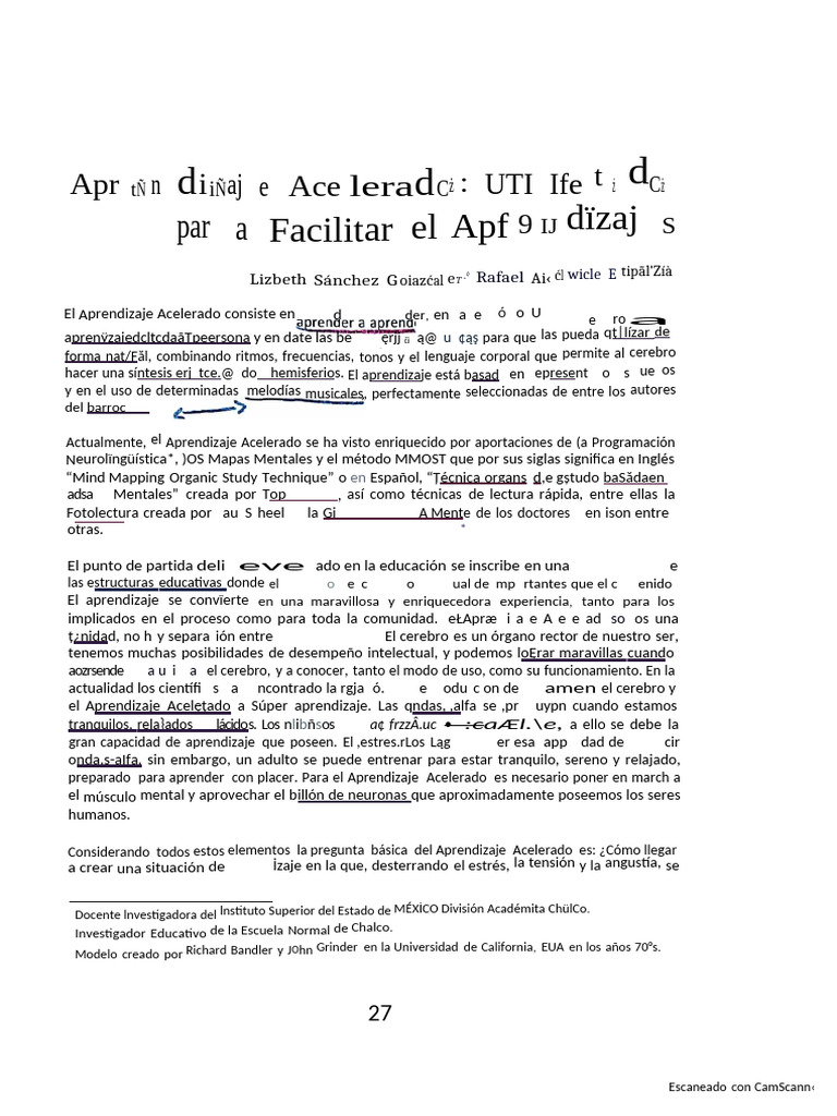 2 artículo (1) | PDF | Aprendizaje | Neurociencia