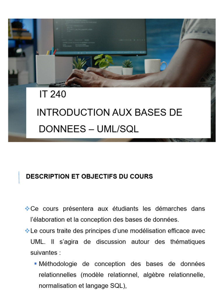 COURS_T_240_PARTIE_1 | PDF | Bases de données | NoSQL
