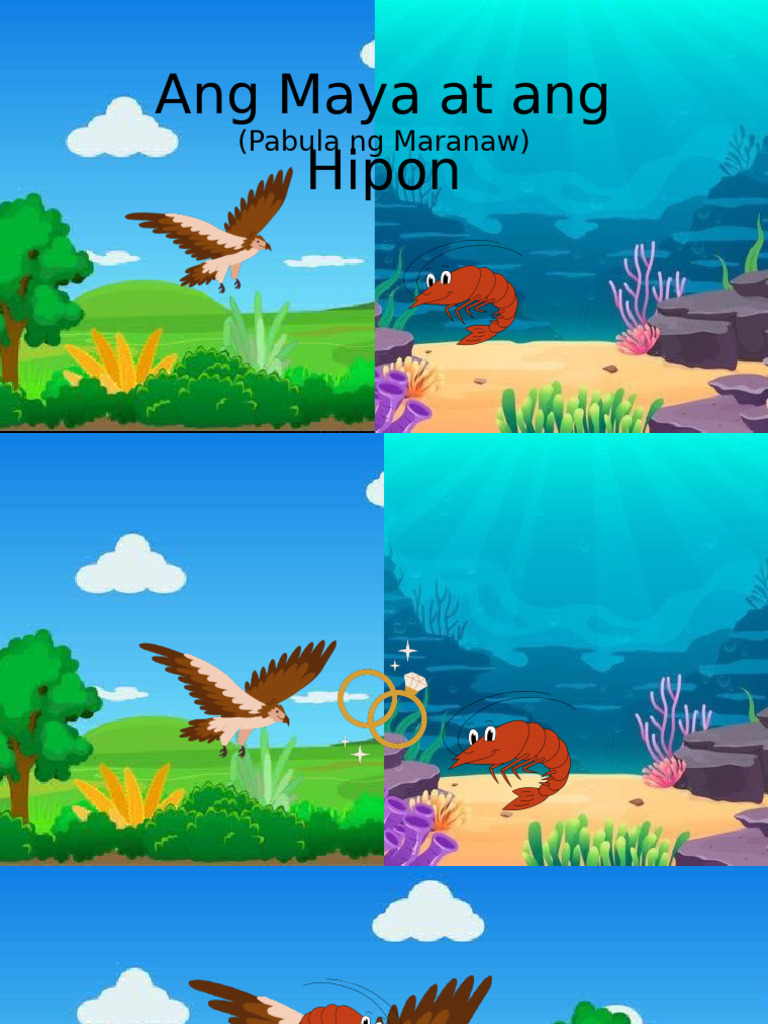 Ang Maya at Ang Hipon | PDF