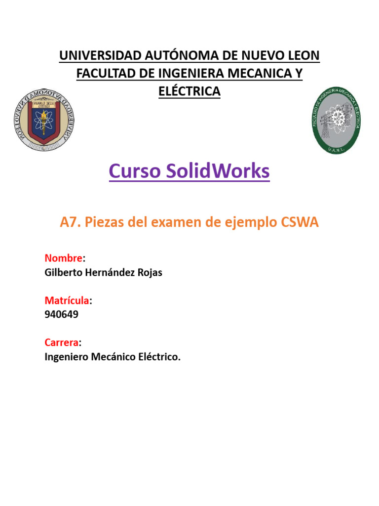 A7. Piezas del examen de ejemplo CSWA | PDF