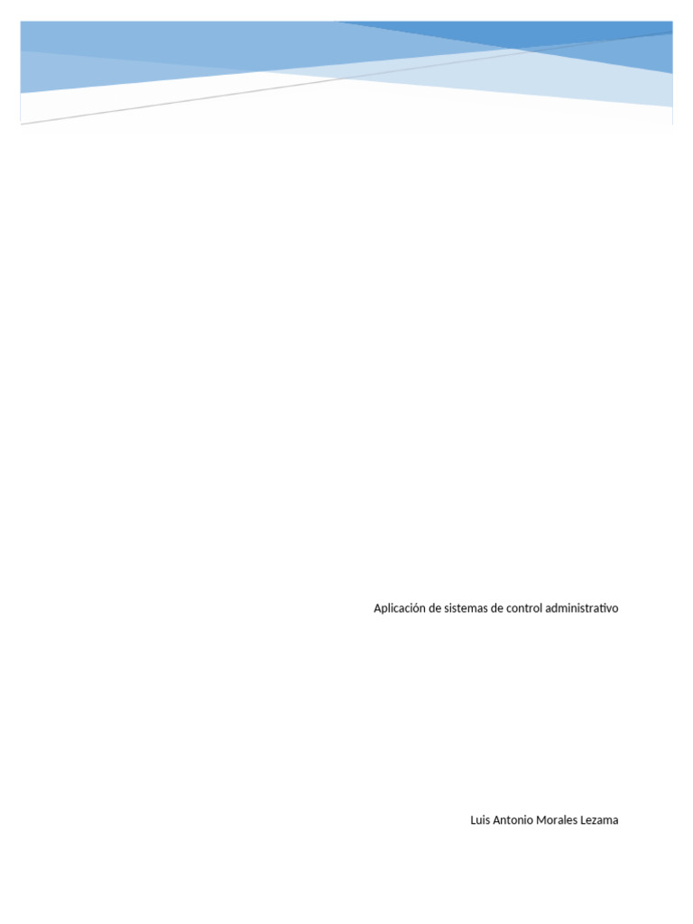 Pikin Sigma Actividad Integradora. Tipos de Mediciones en El Control Administrativo | PDF