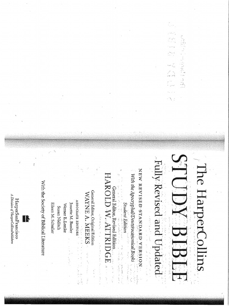 Hebrew Bible - Old Testament Texts | PDF