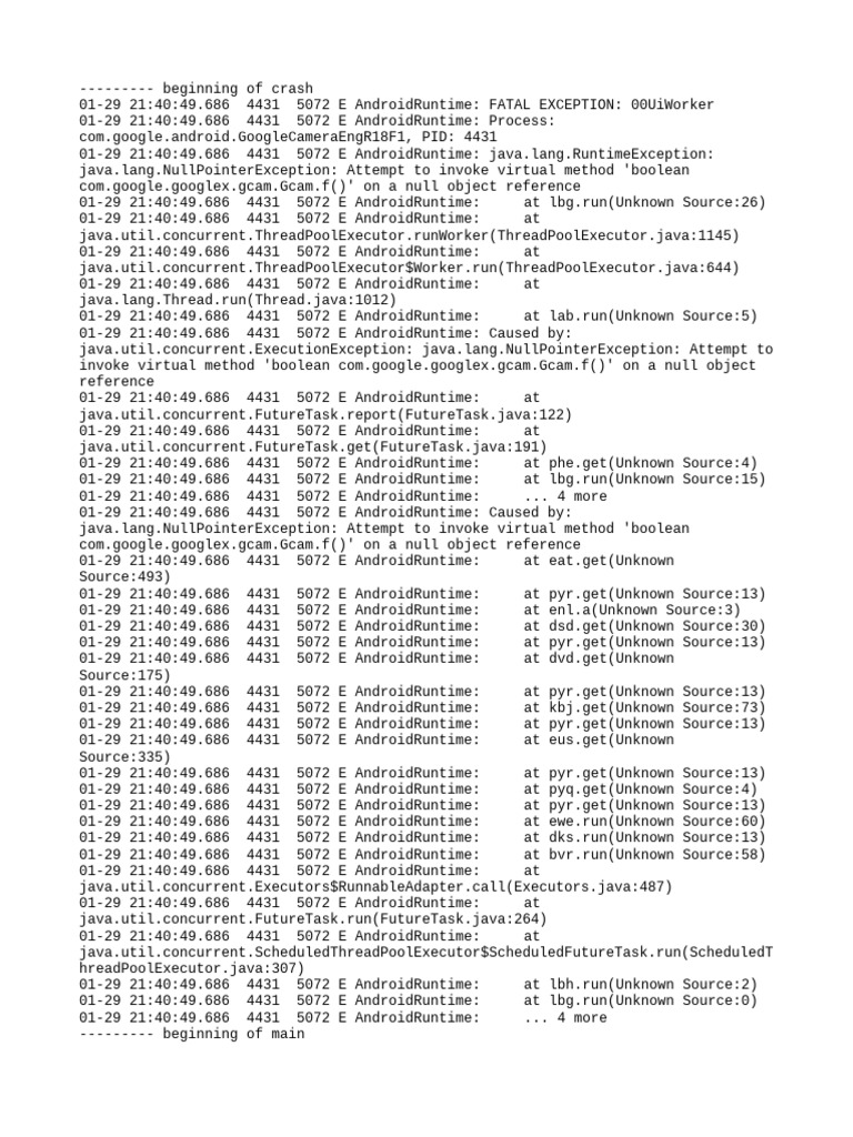 Logcat 1738364143604 | PDF | Computer Programming