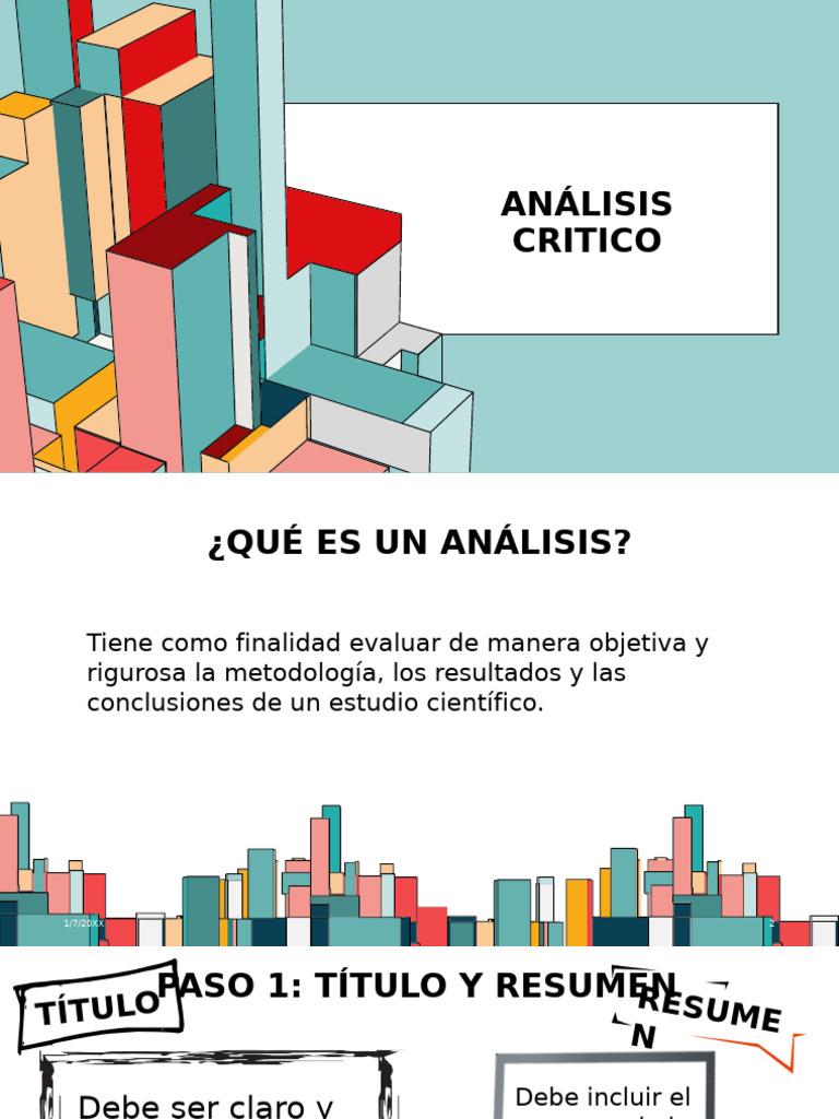 Guía para un Análisis Crítico Efectivo | PDF