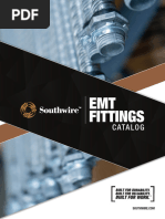 EMT Conduit and Fittings Data Sheet | PDF | Electricity | Electrical ...