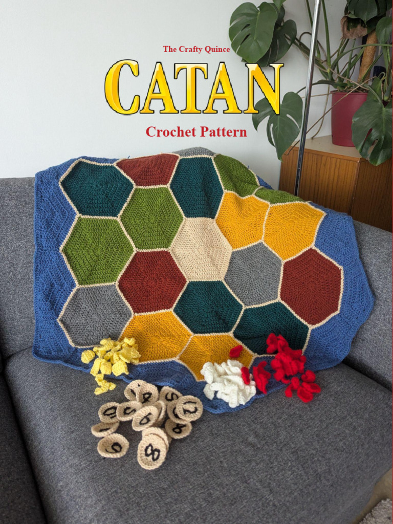 Catan Crochet Blanket Pattern | PDF | Crochet | Crafts