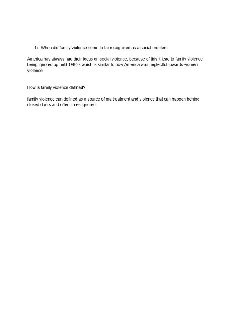 Chapter One Assignment | PDF