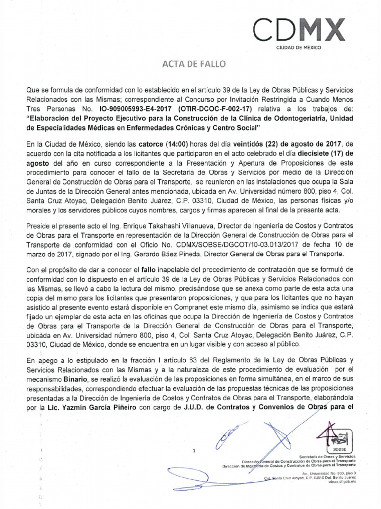 Acta de Fallo Poli | PDF