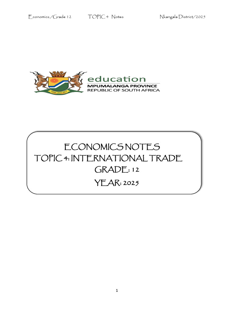 Dependence on Imports in Trade | PDF | Exchange Rate | Currency ...