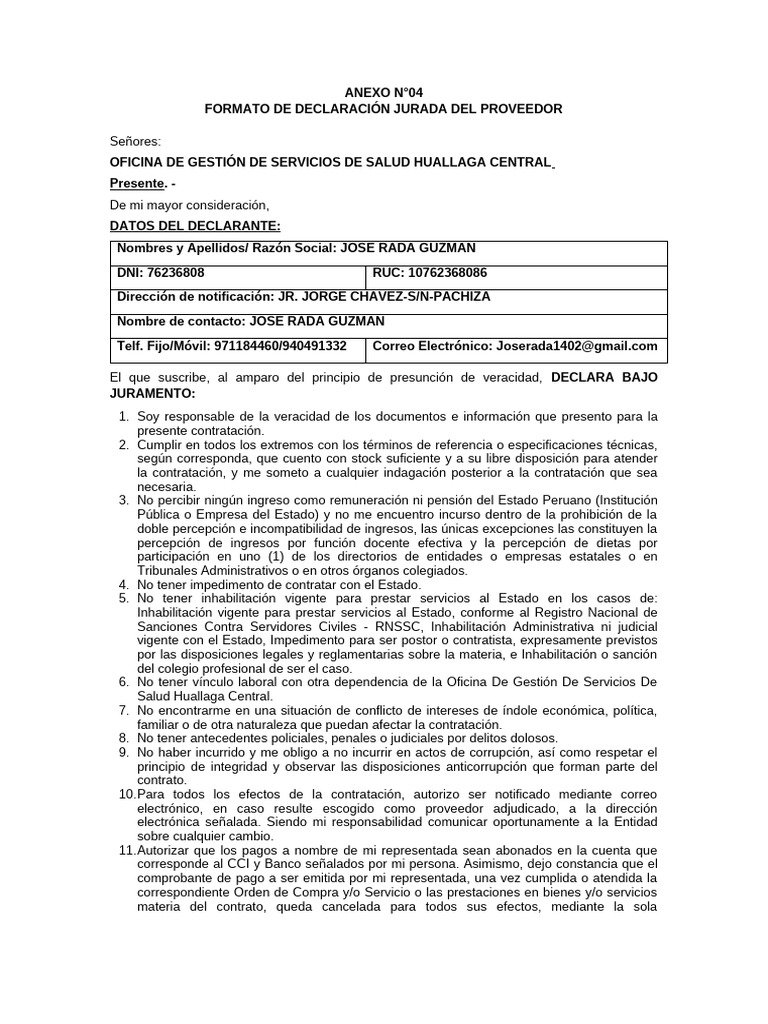 Jose Rada | PDF | Bancos | Corrupción política