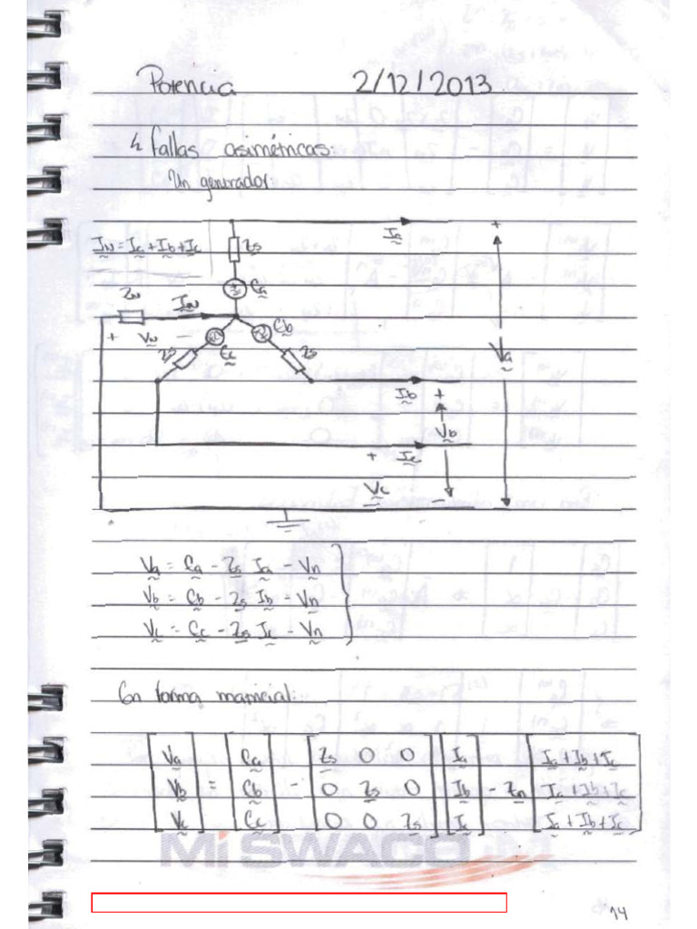 CompendioFallas Asim | PDF | Inductor | Corriente eléctrica
