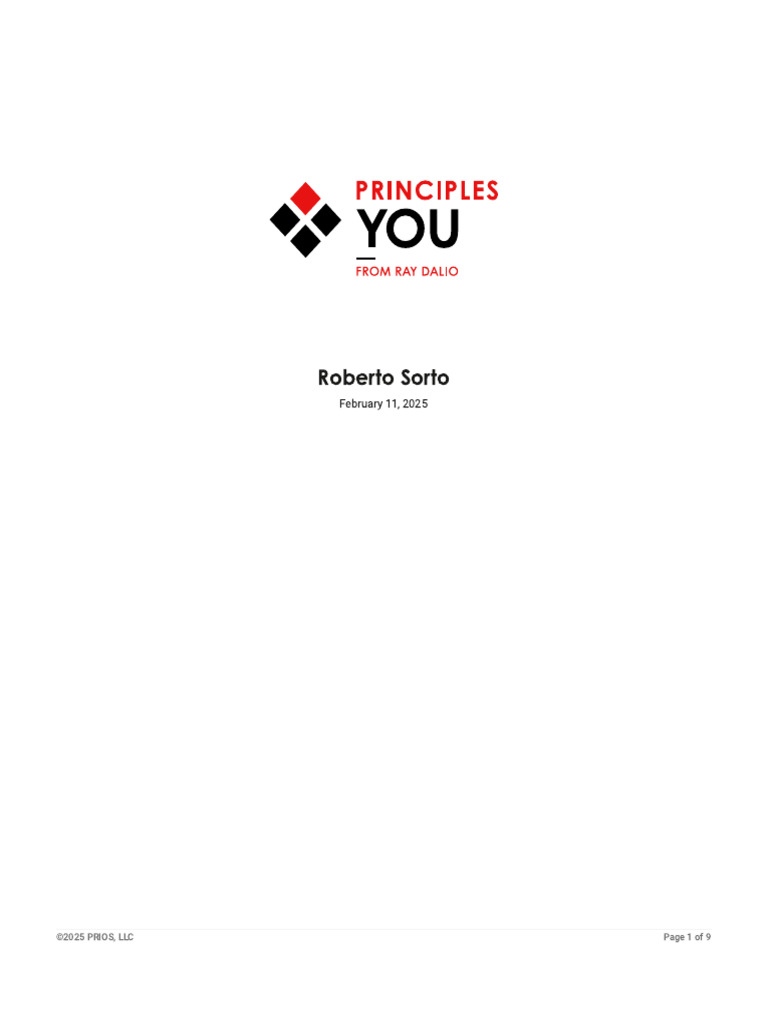 Roberto Sorto Results | PDF | Motivational | Motivation