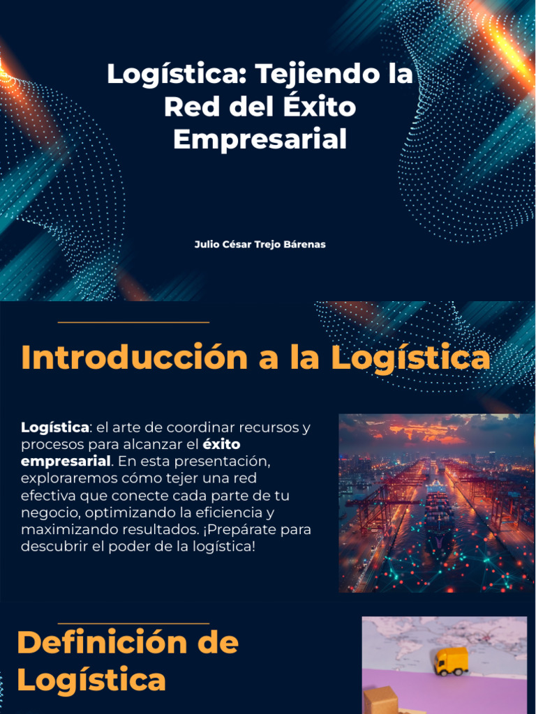 00 T1 logistica concepto 2 | PDF | Logística | Procesos de negocio