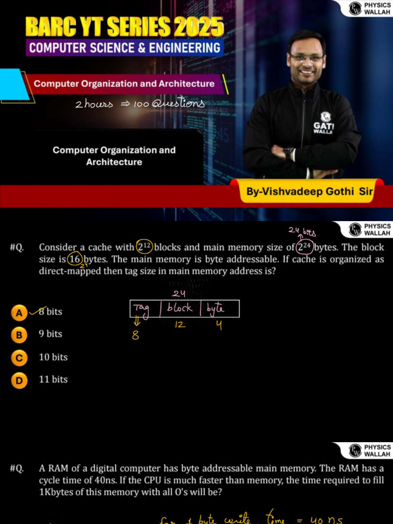 BARC 2025 Series - CS IT | PDF