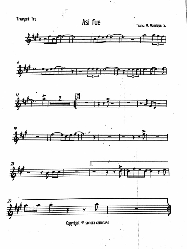 Asi Fue Trompeta | PDF