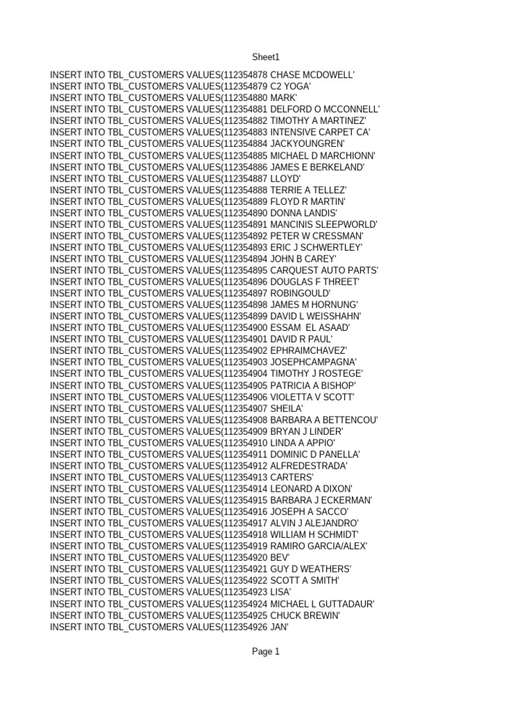 Export Customers Template - CSV - 0 | PDF