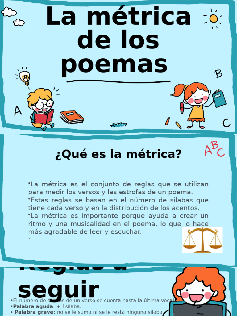 Poesía: Guía de Métrica Básica | PDF | Planets | Jupiter