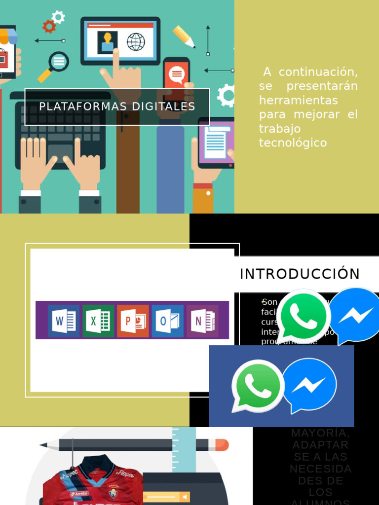Plataformas Virtuales - Pam | PDF | Microsoft PowerPoint | Videotelefonía