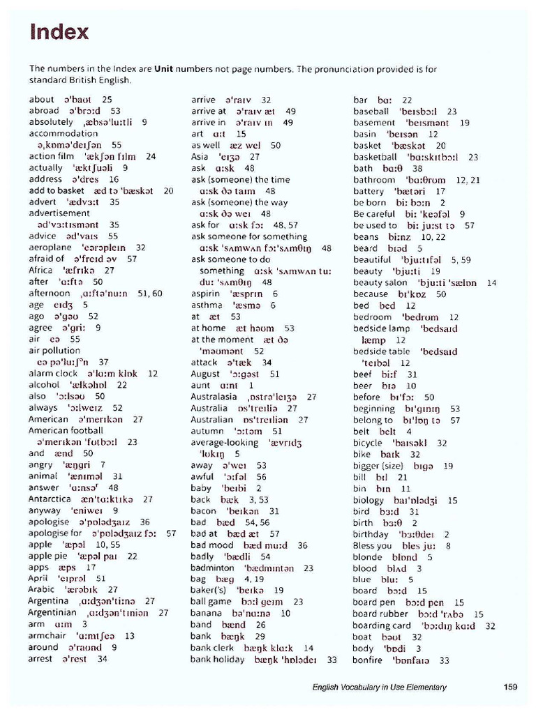 160_PDFsam_ENGLISH VOCABULARY IN USE Elementary THIRD_EDITION | PDF