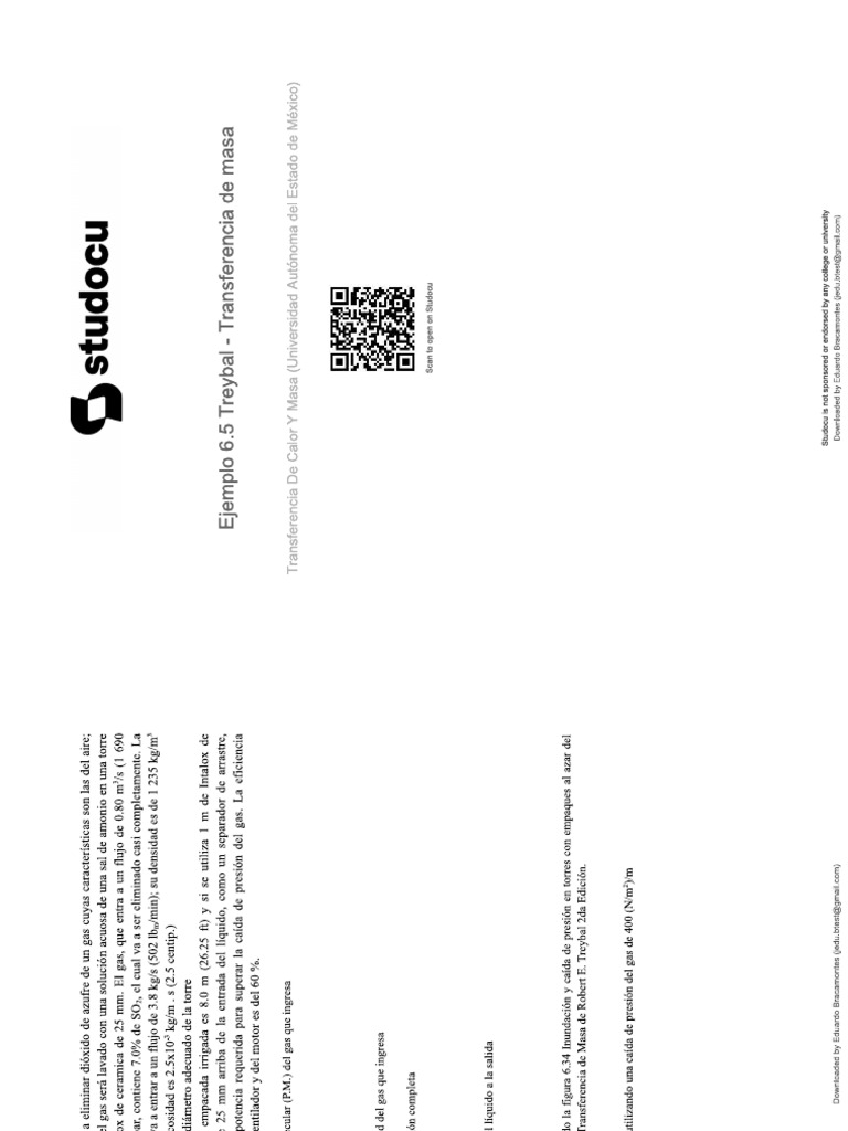 6.5 Treybal | PDF