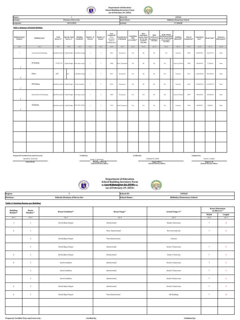 NSBI Data Gathering Forms SY 2023 2024 - v3.0 As of March 03 2024 Final ...