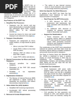 EOPT Act: Effectivity and Key Features | PDF | Value Added Tax | Taxes