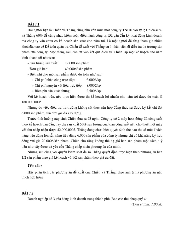 ke-toan-quan-tri_le-tra-my_bai-7---qdkd - [cuuduongthancong.com] | PDF