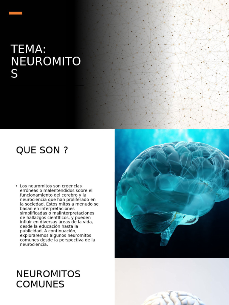 Neuromitos | PDF | Cerebro | Aprendizaje