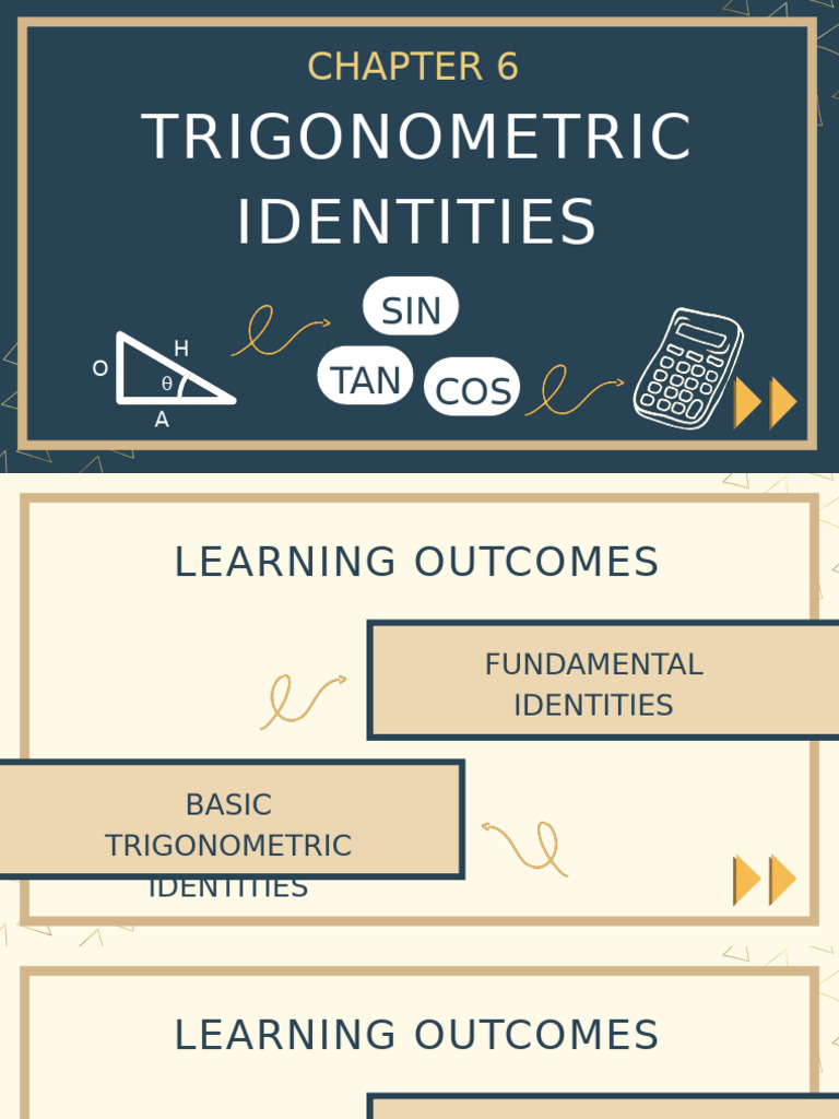 Trigonometric Identities Overview | PDF | Trigonometric Functions | Special Functions