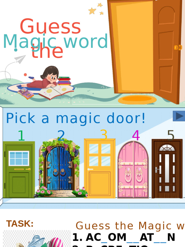 Pick A Door Game | PDF