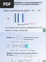 Unidad 8 - Representación Matricial de Una Transformación Lineal | PDF | Matriz (Matemáticas ...