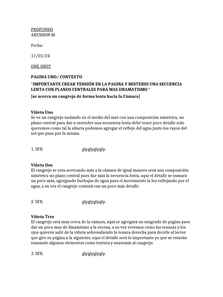 Guion Profundo | PDF