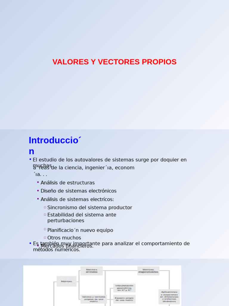 Valores y Vectores Propios 08-09-22 | PDF | Valores propios y vectores propios | Matriz ...